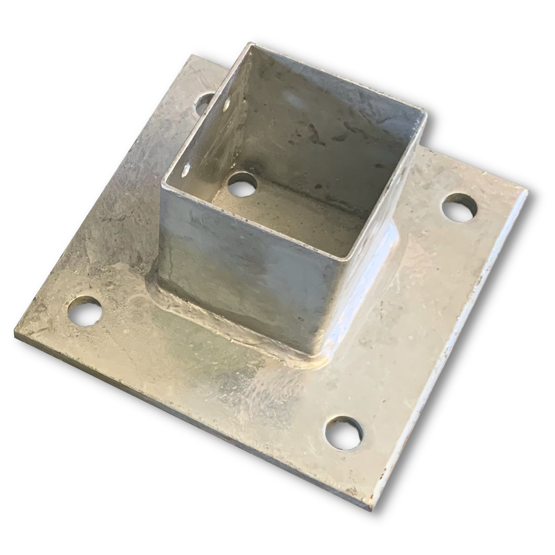 Post Base Plates | 2-Hole Post Base Plates | 4-Hole Post Base Plates