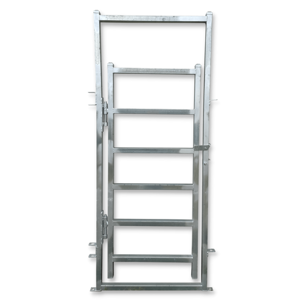 Man Gates with Panel | Sheep Yard Man Gates | Single Man Gates