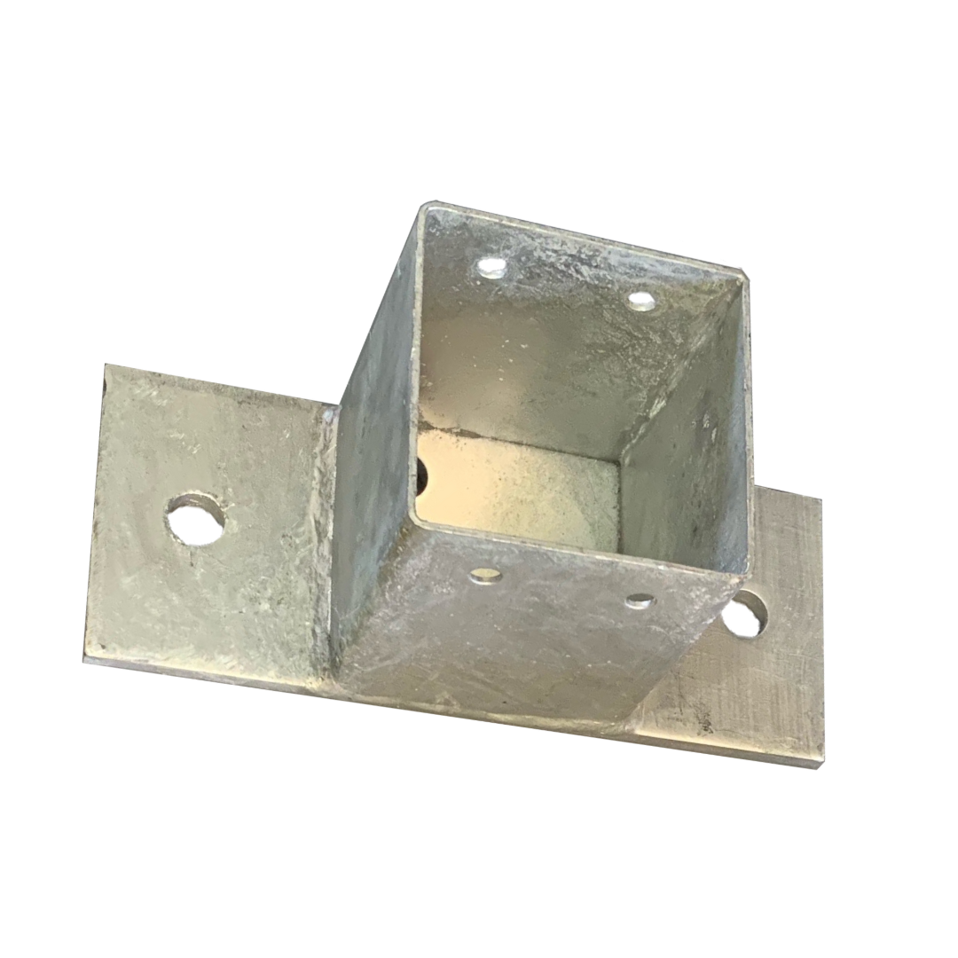 2-Hole Post Base Plates - 75mm, 90mm, 100mm
