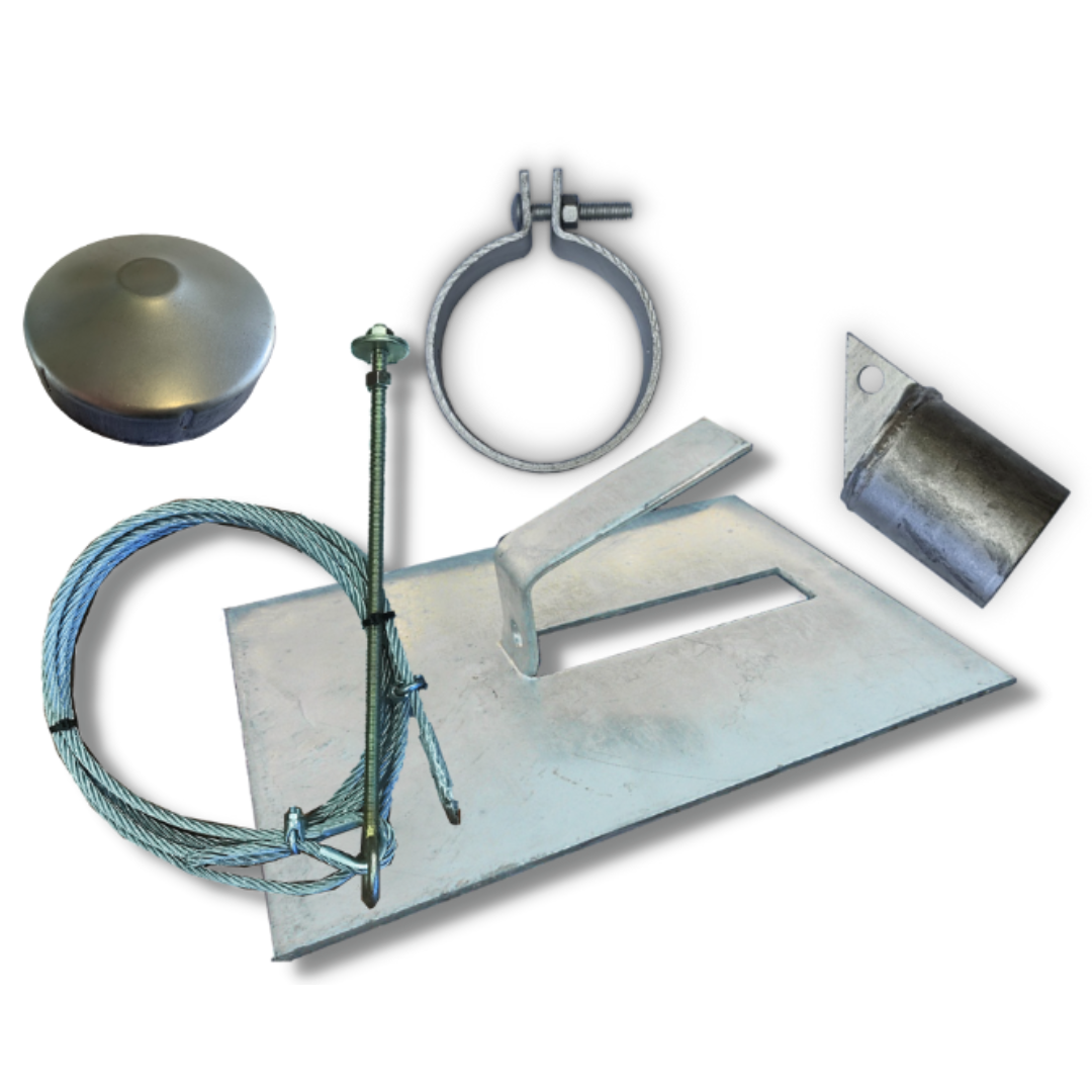 Pipe Clamp & Tab End Adaptor - Cable Assembly Kits