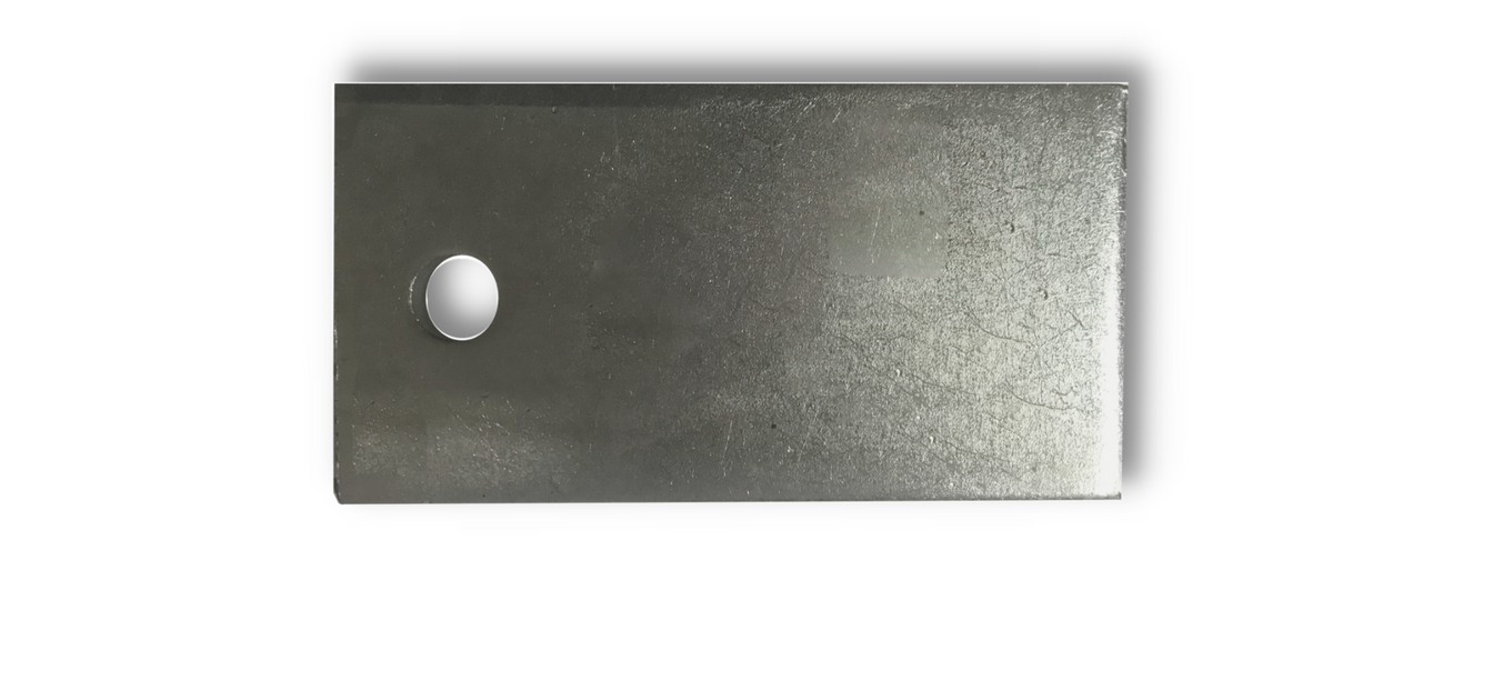 Straight Post Plates - 1 and 2 hole