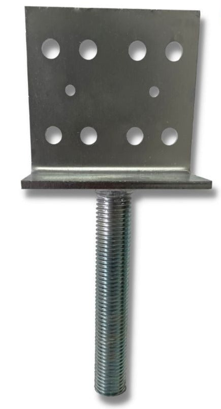 L-Post Plate Beam Support Assembly
